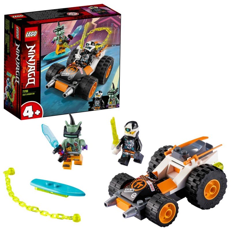 LEGO NINJAGO ΑΥΤΟΚΙΝΗΤΟ SPEENDER ΤΟΥ COLE (71706) | Παιχνίδια Θεσσαλονίκη